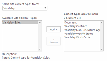 Document Sets – Steven A Nichols